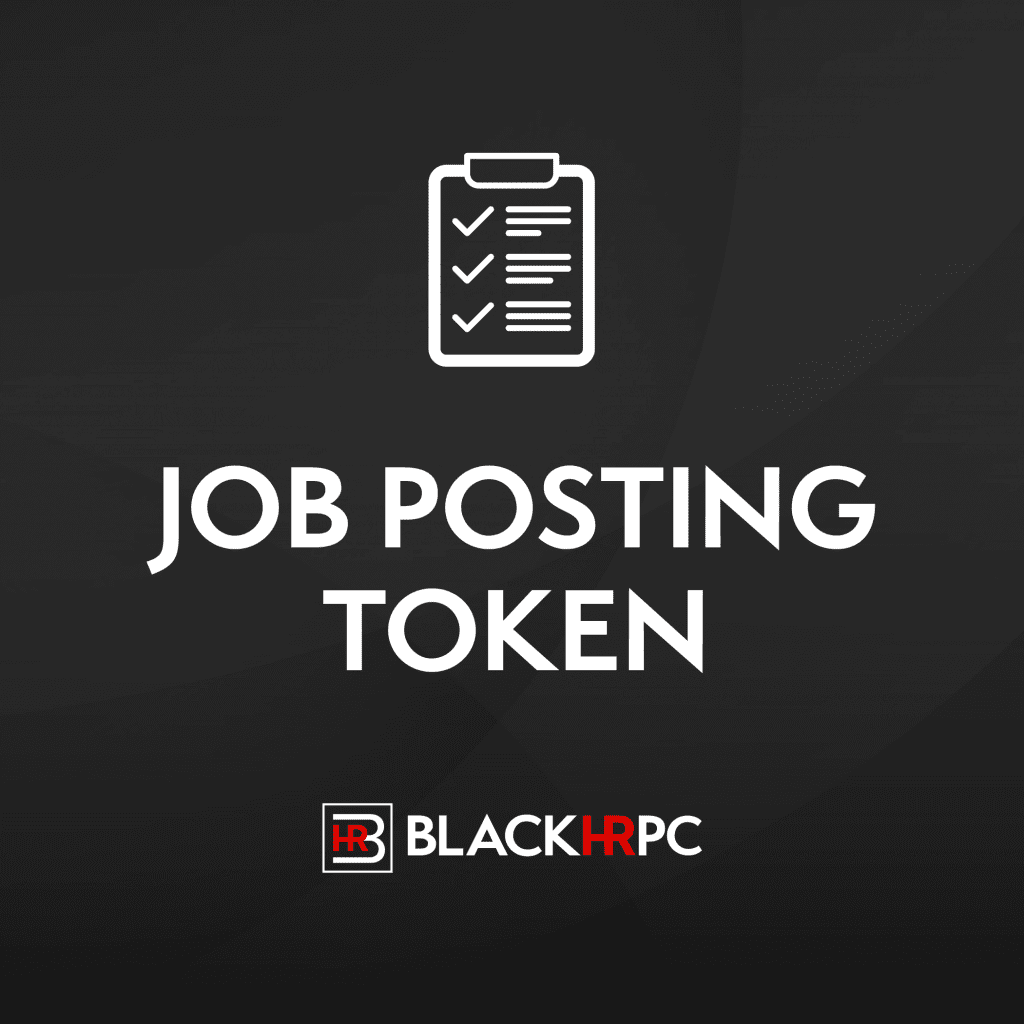 10 Job Posting Tokens | Black HR Professionals of Canada